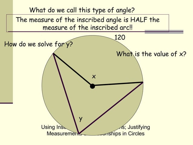 14 1 inscribed angles and intercepted arcs | PPT | Physics | Science