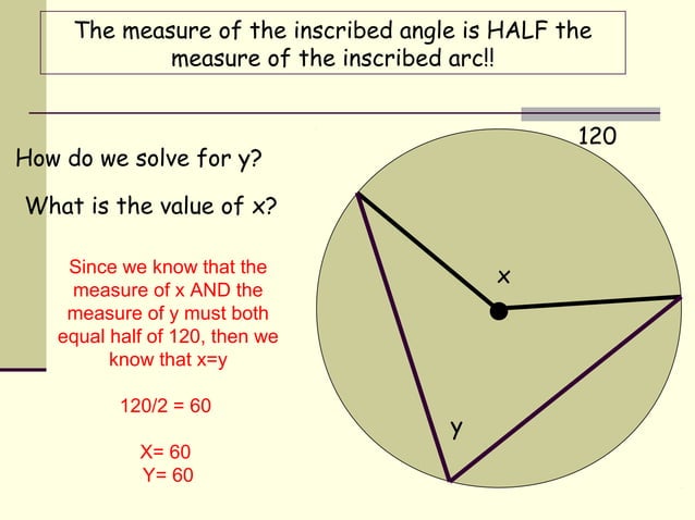 14 1 inscribed angles and intercepted arcs | PPT | Physics | Science