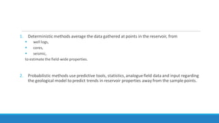 Hydrocarbon estimation methods | PDF