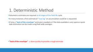 Hydrocarbon estimation methods | PPT | Free Download