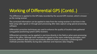 DIFFERENTIAL GPS (DGPS) | PPTX