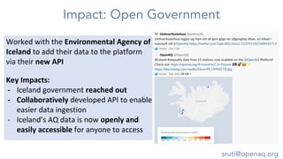 Openly available air quality data: not just blue-sky thinking - Sruti ...