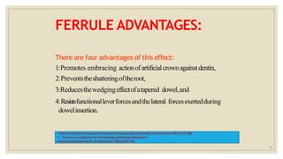 Ferrule effect | PPSX