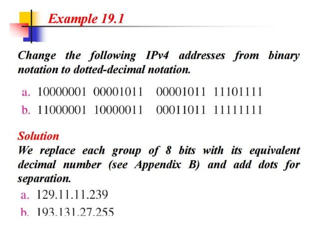 SYBSC IT COMPUTER NETWORKS UNIT IV Network Layer : Logical Addressing | PPT