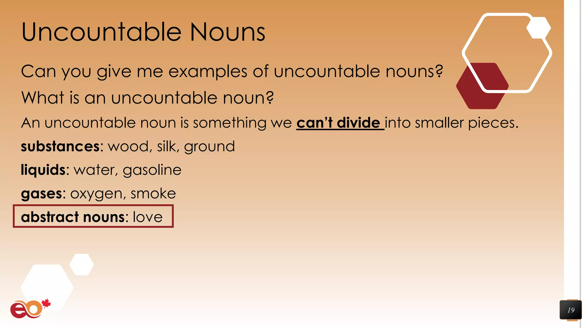 irregular plural nouns | PDF