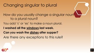 irregular plural nouns | PDF