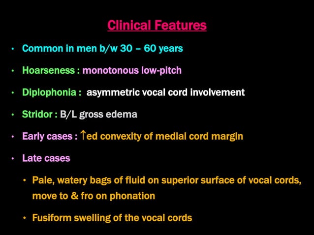 14. benign lesions of larynx kk | PPT | Ear, Nose and Throat Conditions ...