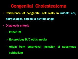 14. chronic suppurative otitis media attico antral disease | PPT