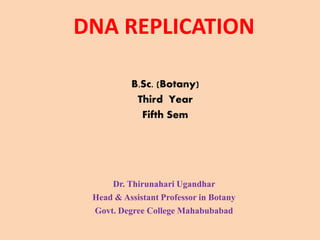 DNA replication | PPT