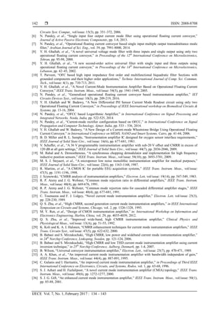 A New Proposal for OFCC-based Instrumentation Amplifier | PDF