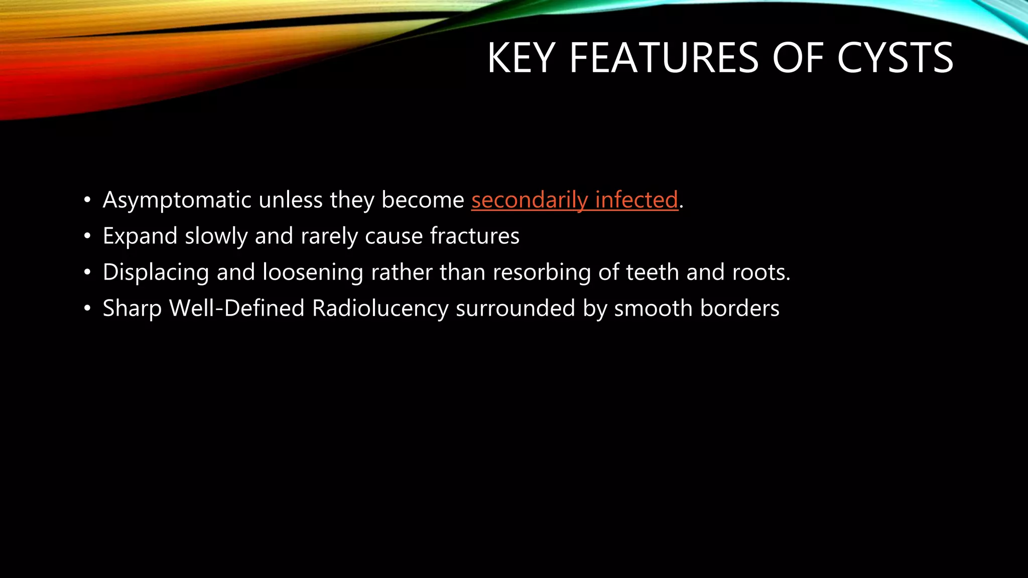 Management of Cysts | PPTX
