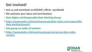 GODAN Agriculture Code of Conduct Toolkit | PPTX