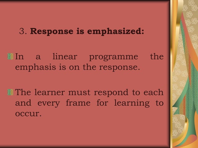 Methods of teaching - Programmed learning | PPSX | Programming Languages | Computing