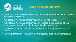 The Role of Risk Assessment in Food Safety Systems | PPTX