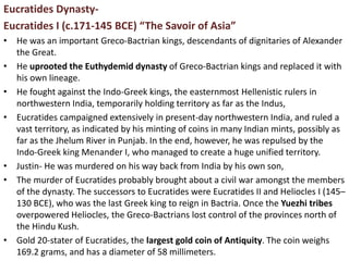 Indo-Greeks | PPTX