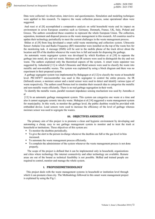 Smart Garbage Monitoring System | PDF Smart Garbage Monitoring System | PDF