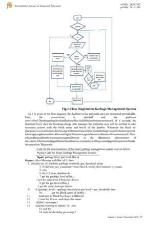 Smart Garbage Monitoring System | PDF