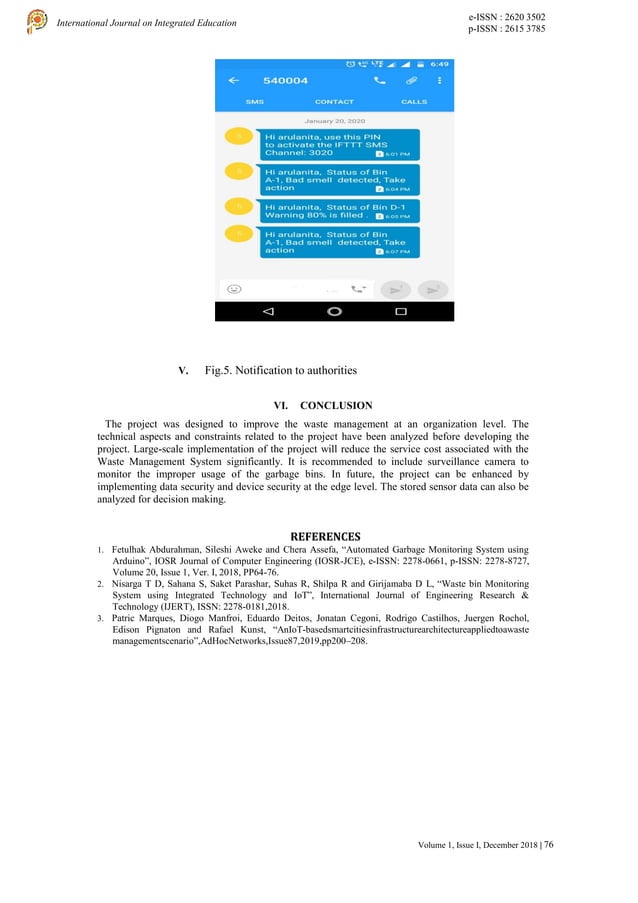 Smart Garbage Monitoring System | PDF