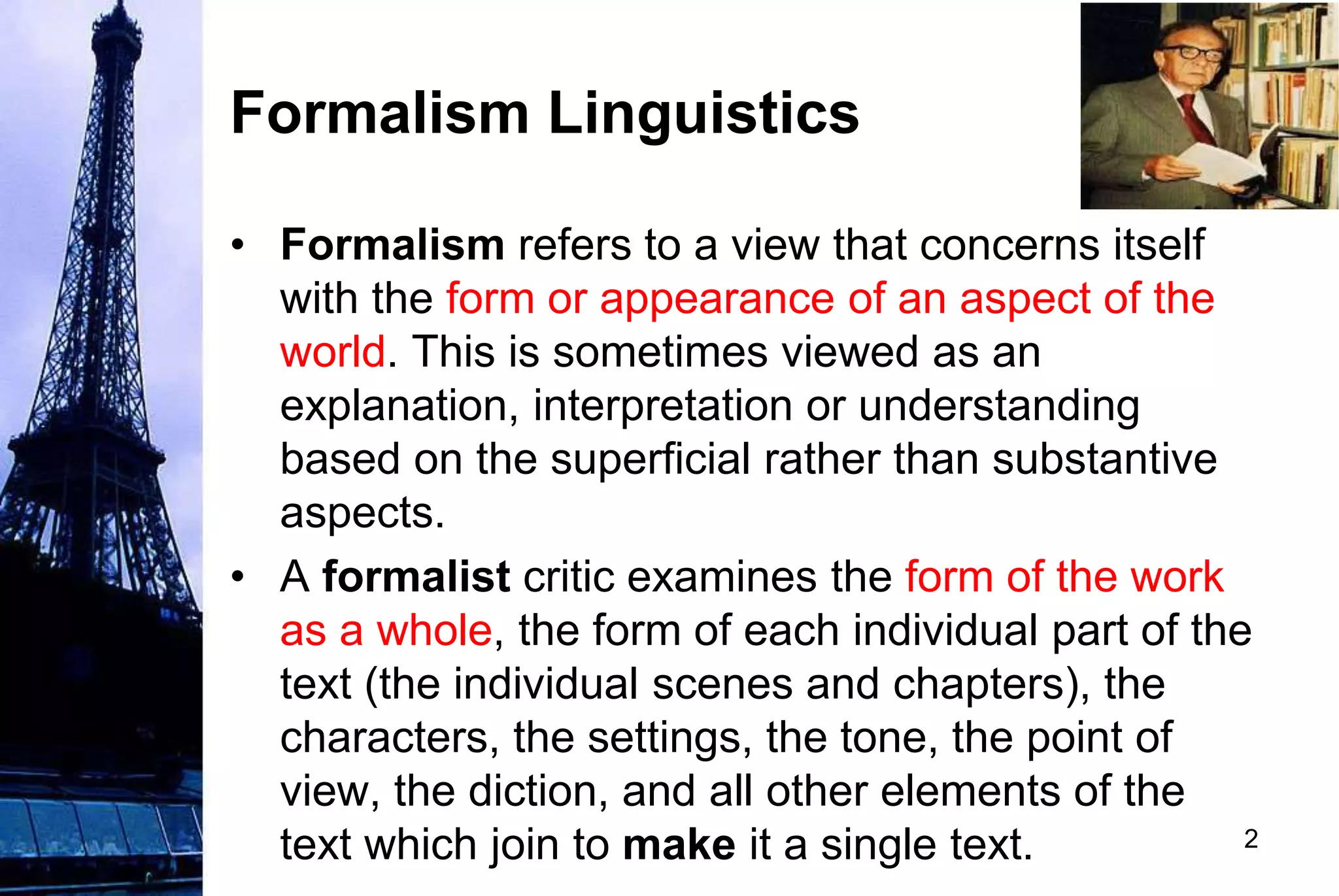 14. intro to lang. approaches to ling | PPT