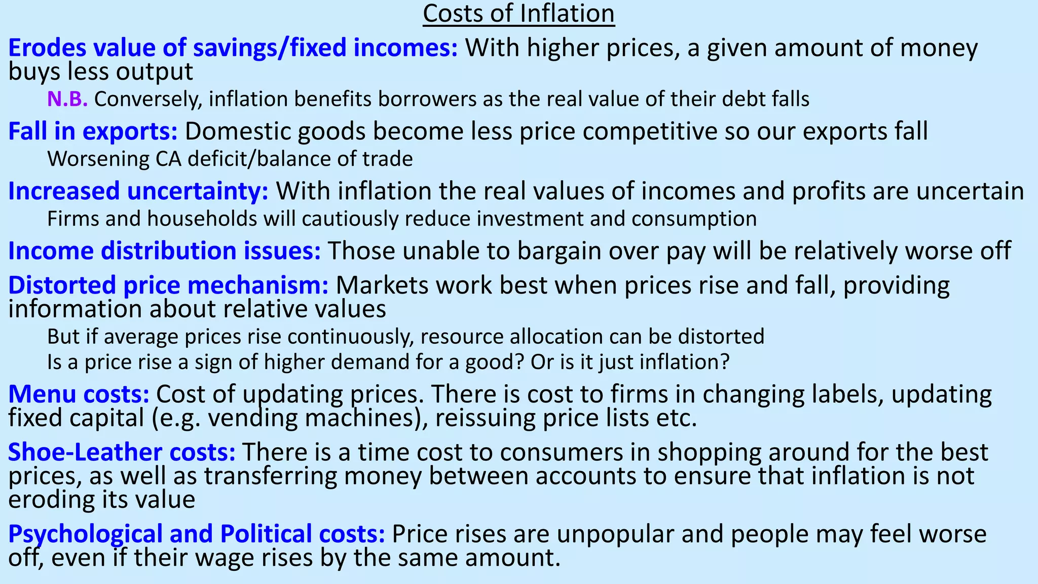 Causes and Impacts of Inflation | PPTX