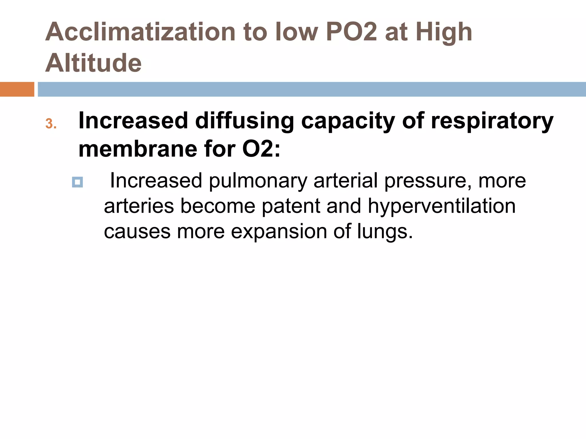 High Altitude Physiology | PPTX