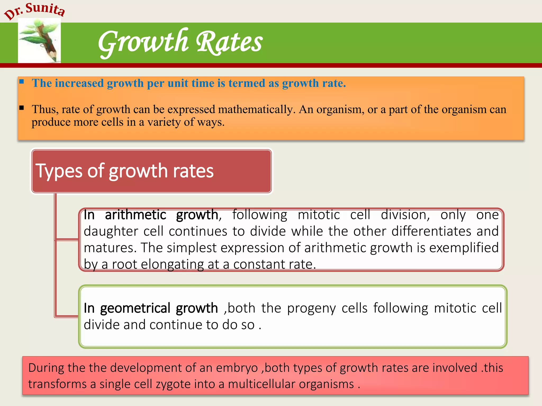 Growth and development | PPTX