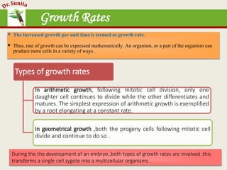 Growth and development | PPTX