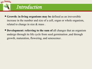 Growth and development | PPTX