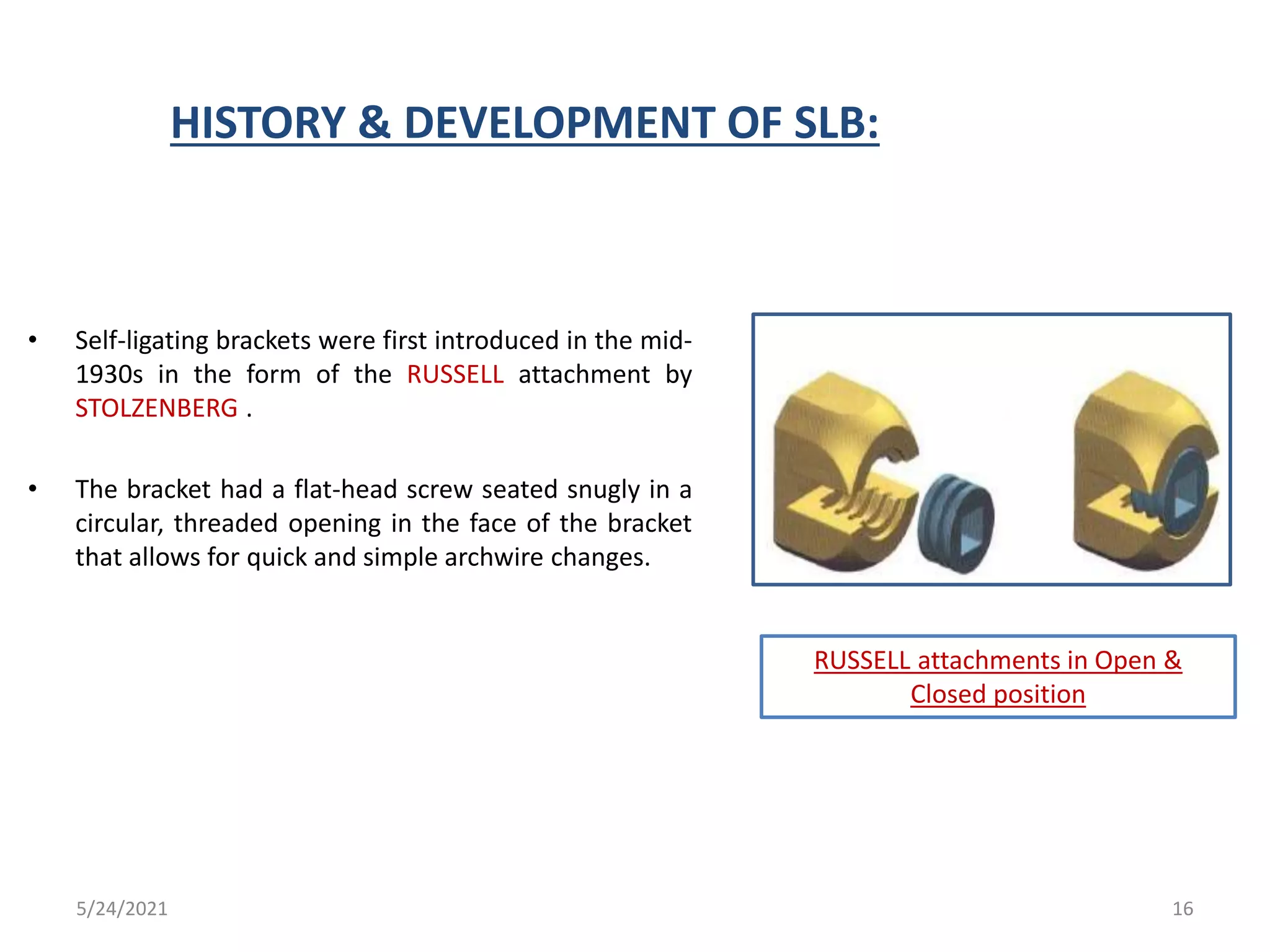 SELF LIGATING BACKETS | PPTX