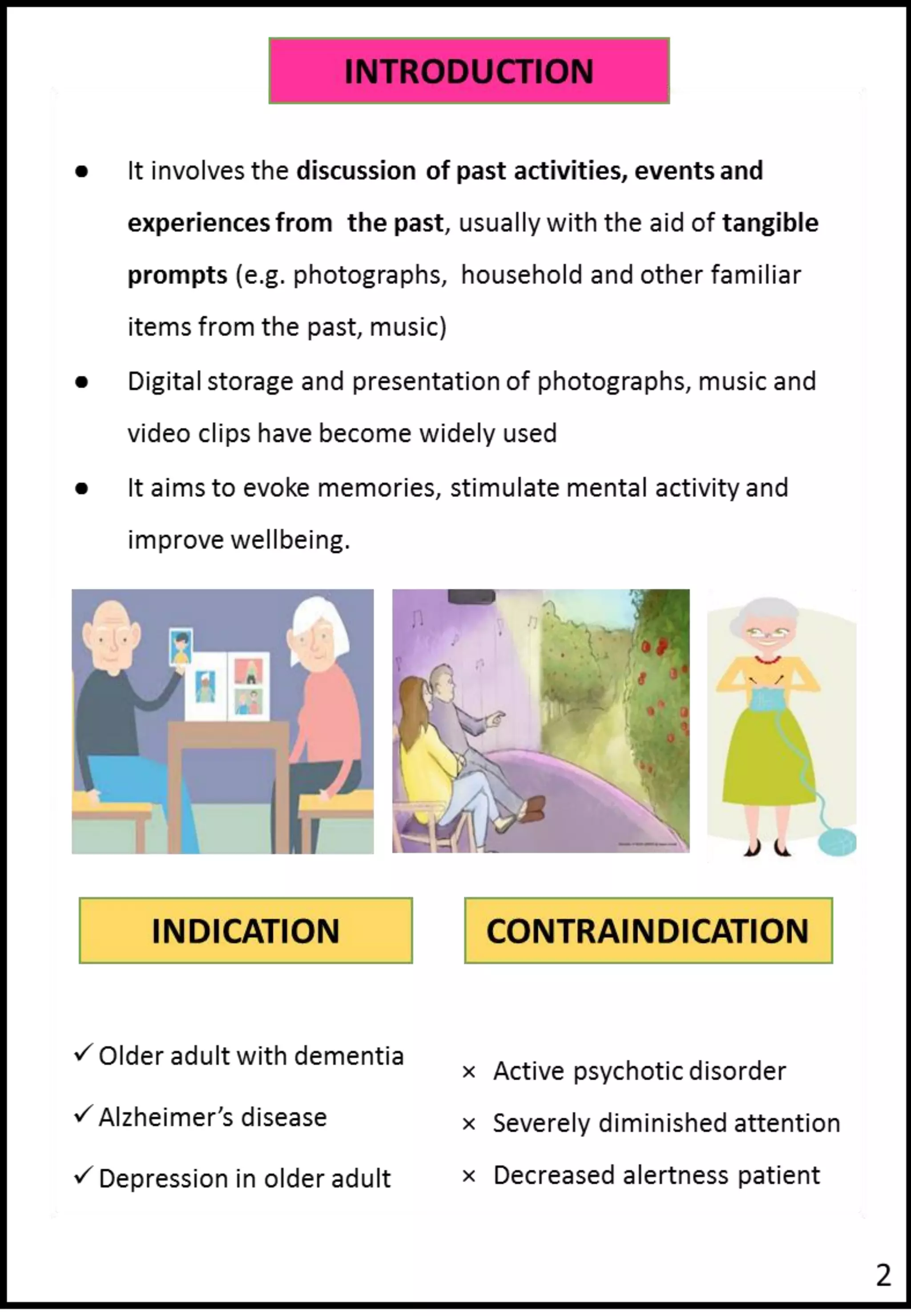 Reminiscence Therapy | PDF