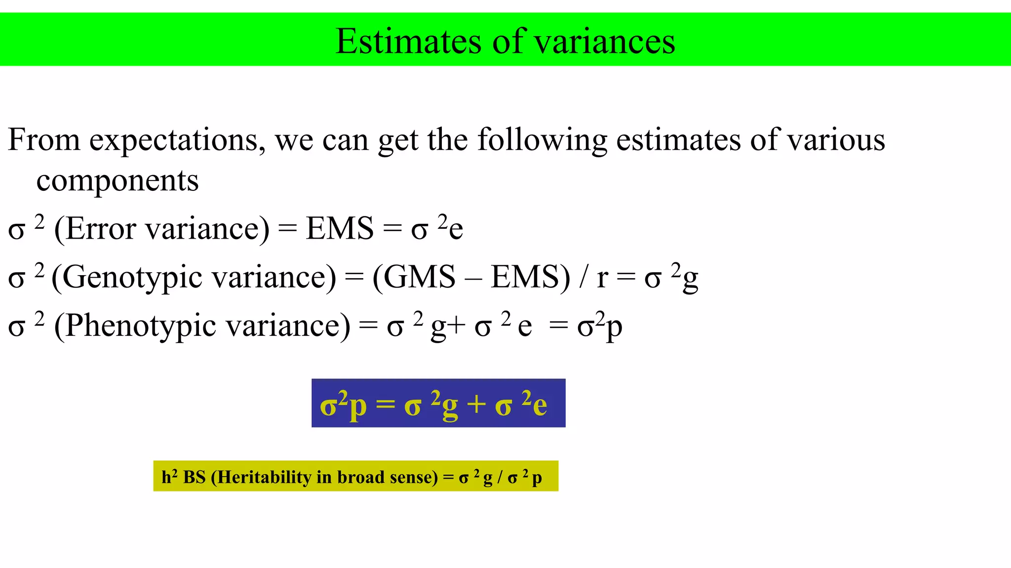 14. components of genetic variation | PPTX