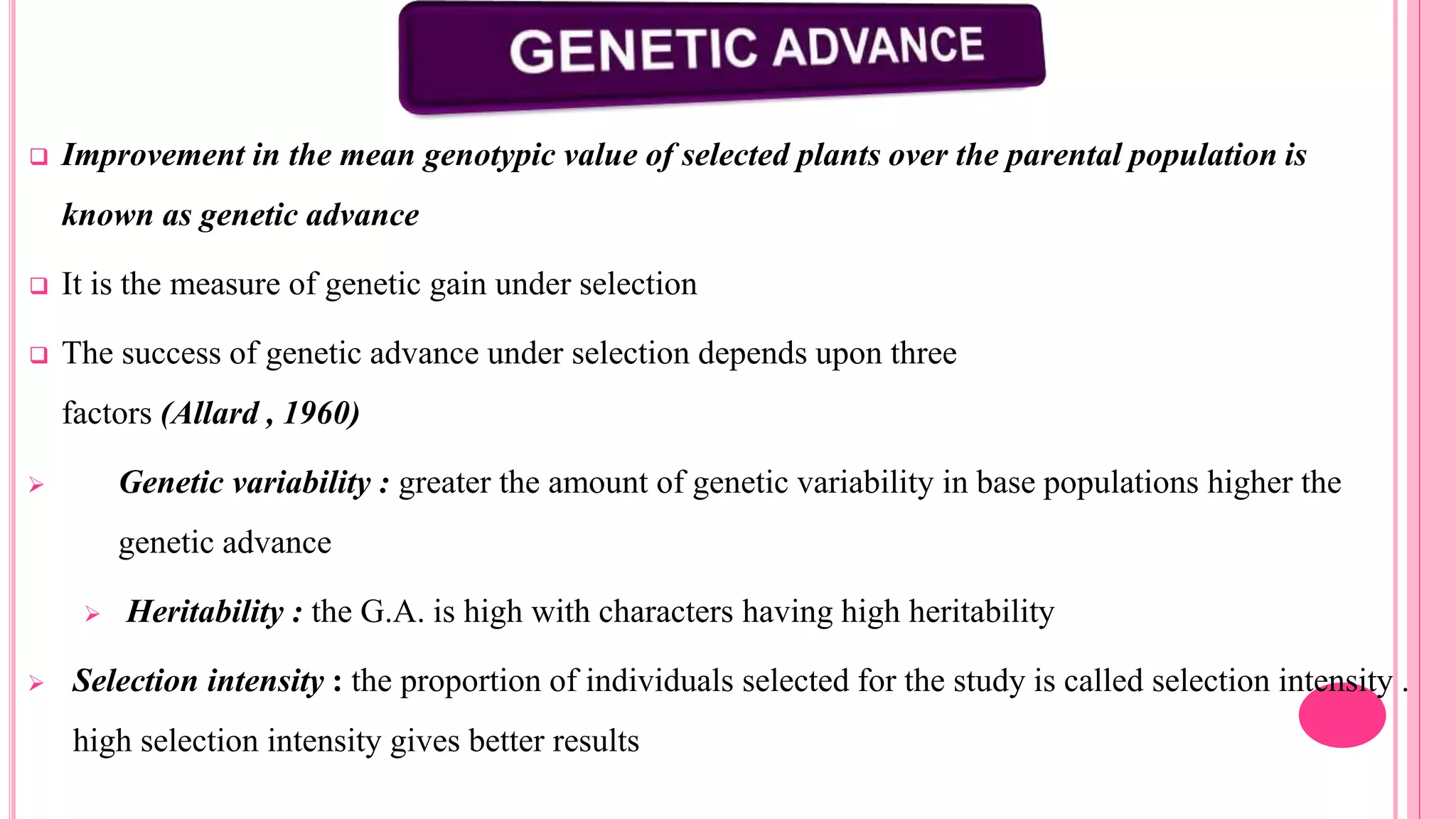 14. components of genetic variation | PPTX