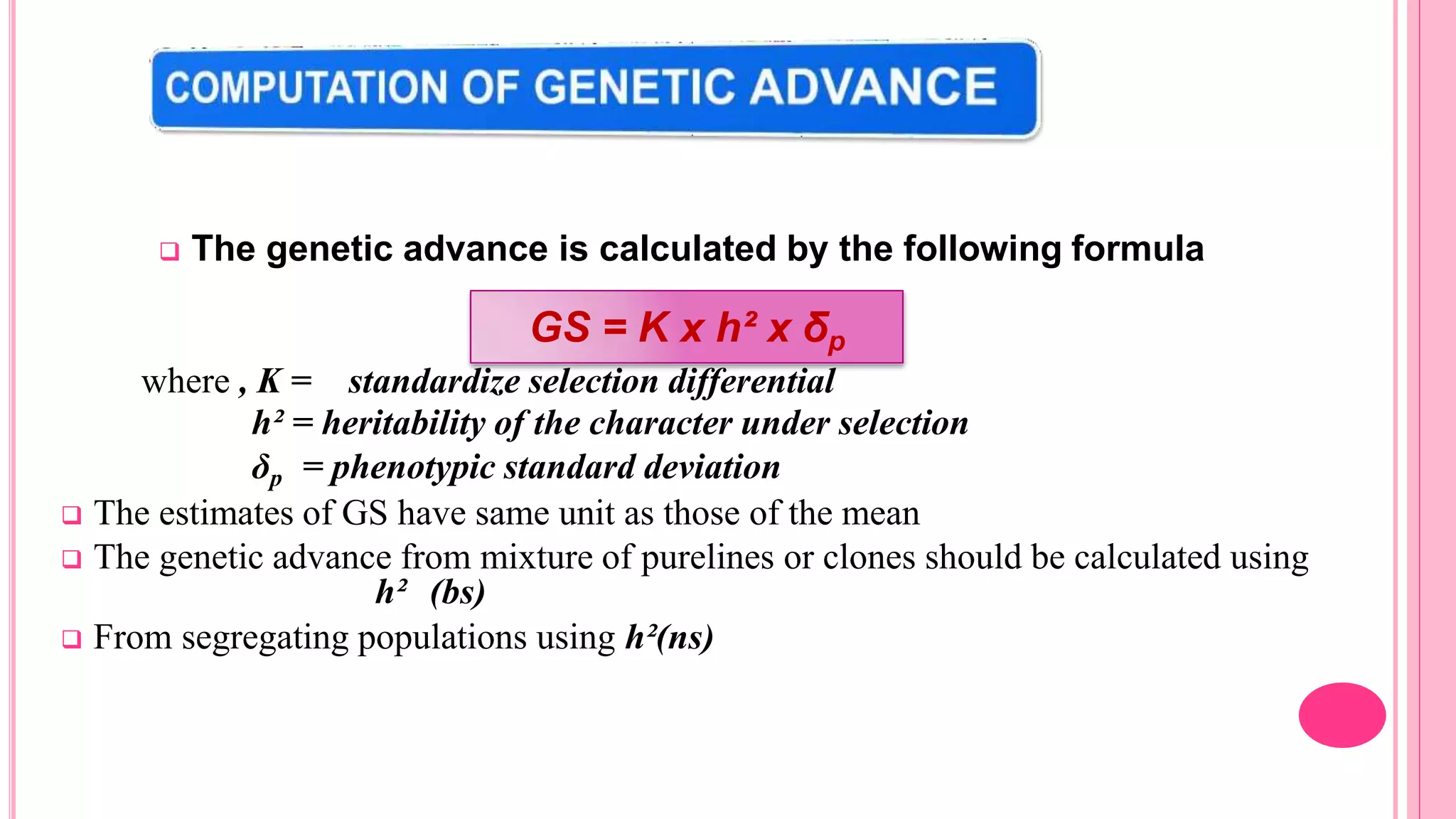 14. components of genetic variation | PPTX
