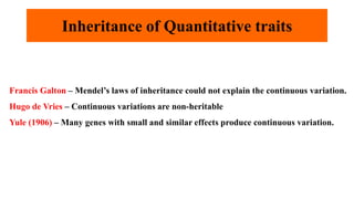 14. components of genetic variation | PPTX
