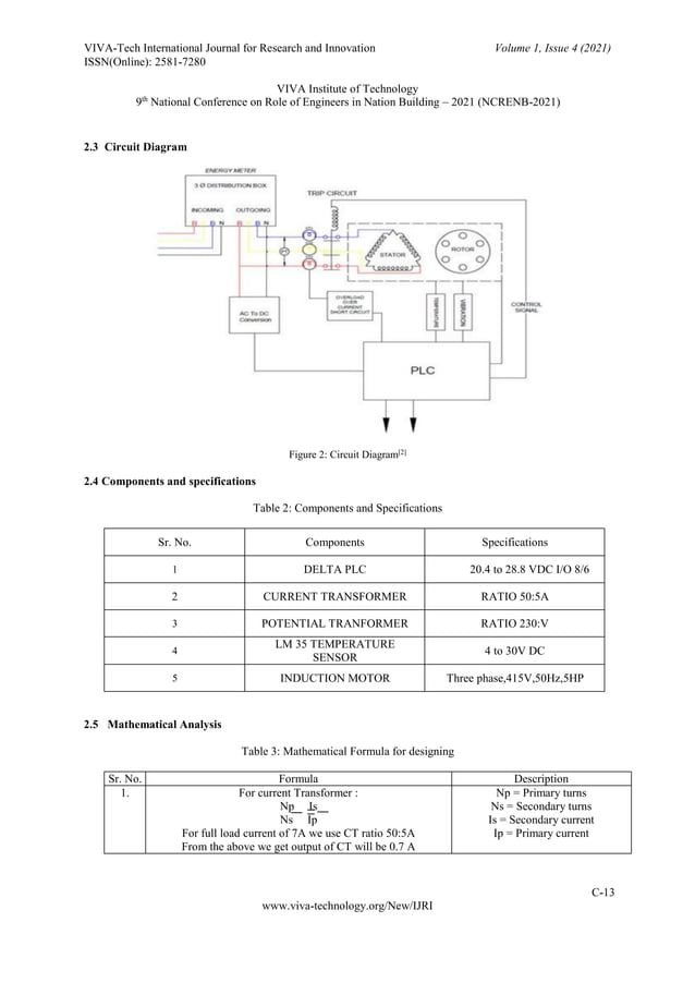 Induction Motor Protection Using PLC | PDF