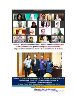 (2022) Silabus Training "Effective MARKETING COMMUNICATION in Digital 4.0" | DOCX