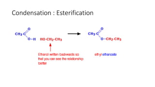 IGCSE Carboxylic Acid & Ester | PPTX