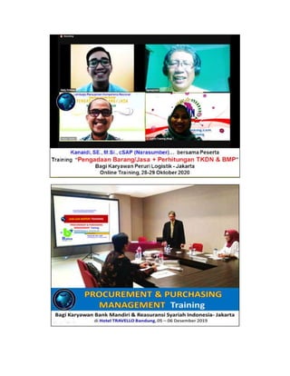 (2022) Silabus Pelatihan_ "Improve Your NEGOTIATION SKILLS For PROCUREMENT" | PDF