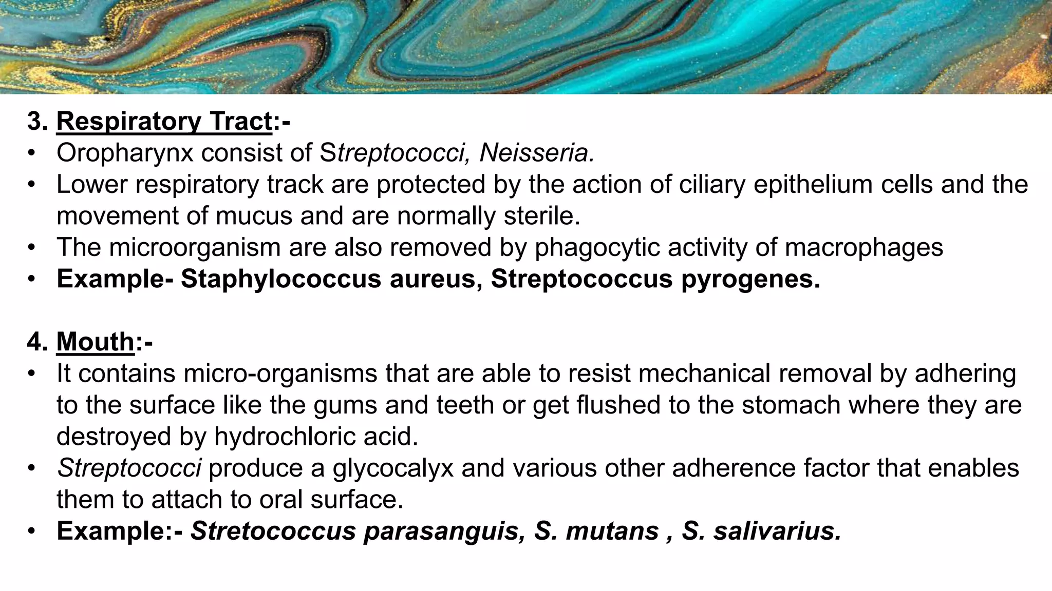 Microflora in human body | PPT