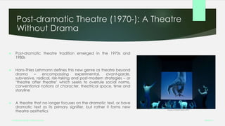 14.02.22 Analysing Performance - Post-modernism | PPT