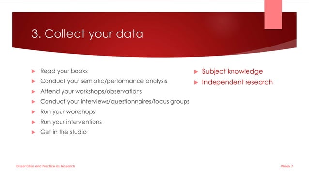 14.03.22 Conducting your research - Data collection | PPT | Free download