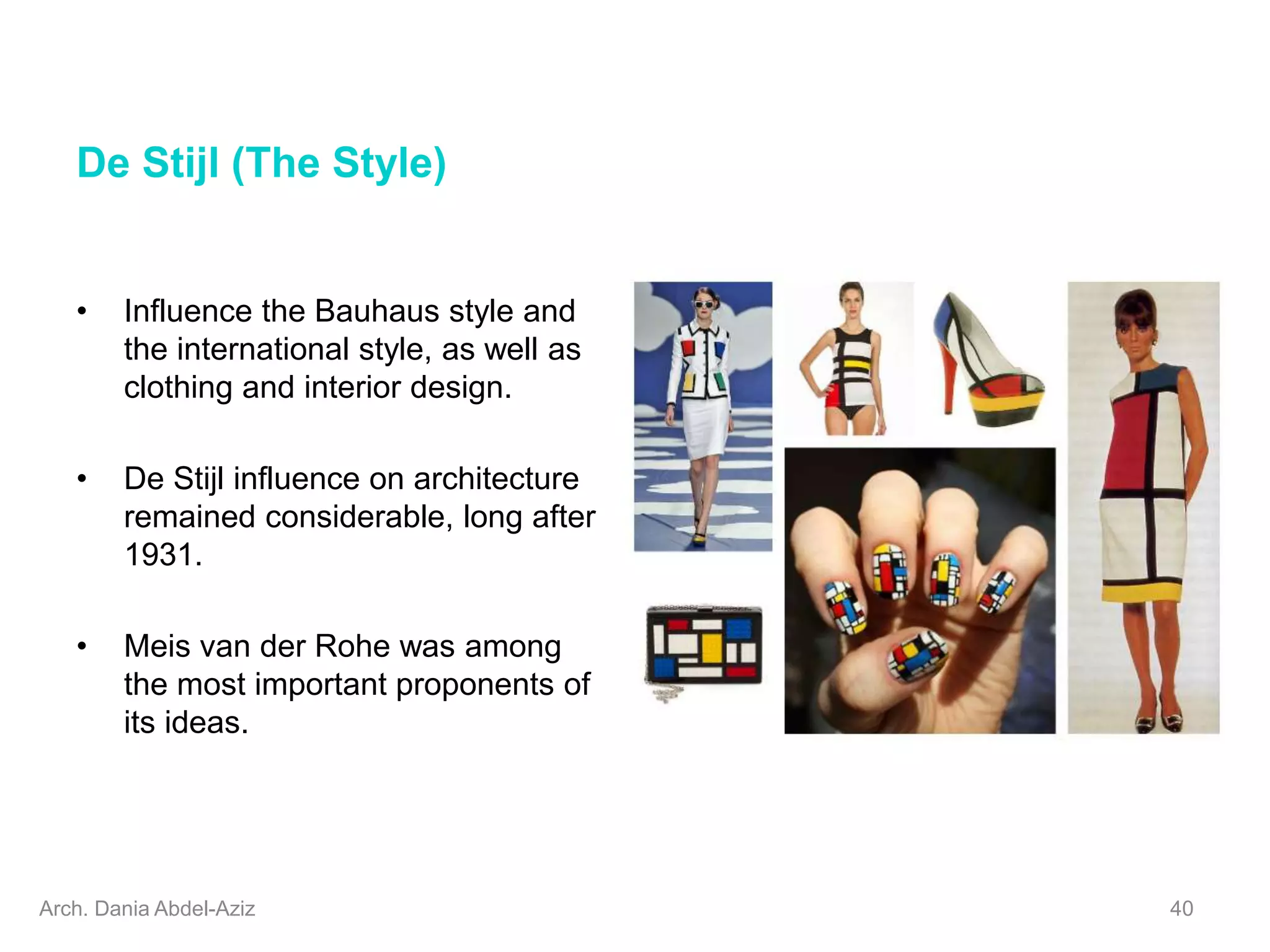 history of contemporary architecture - 14. Cubism + De Stijl.ppt
