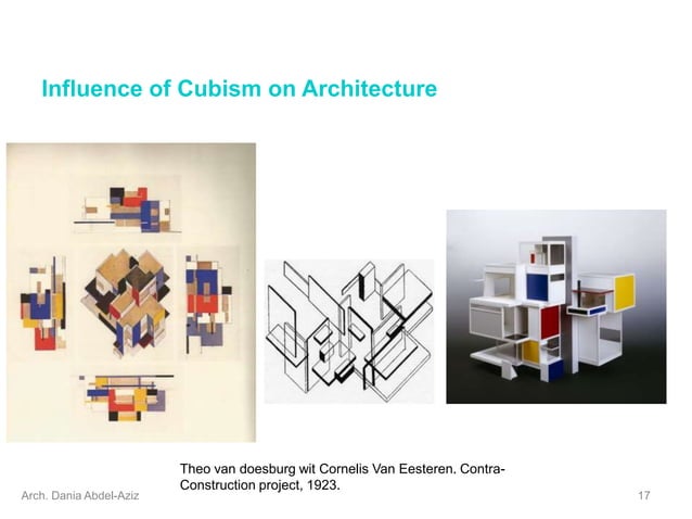 history of contemporary architecture - 14. Cubism + De Stijl.ppt | Modern Art | Fine Art
