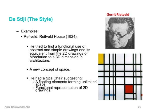 history of contemporary architecture - 14. Cubism + De Stijl.ppt ...