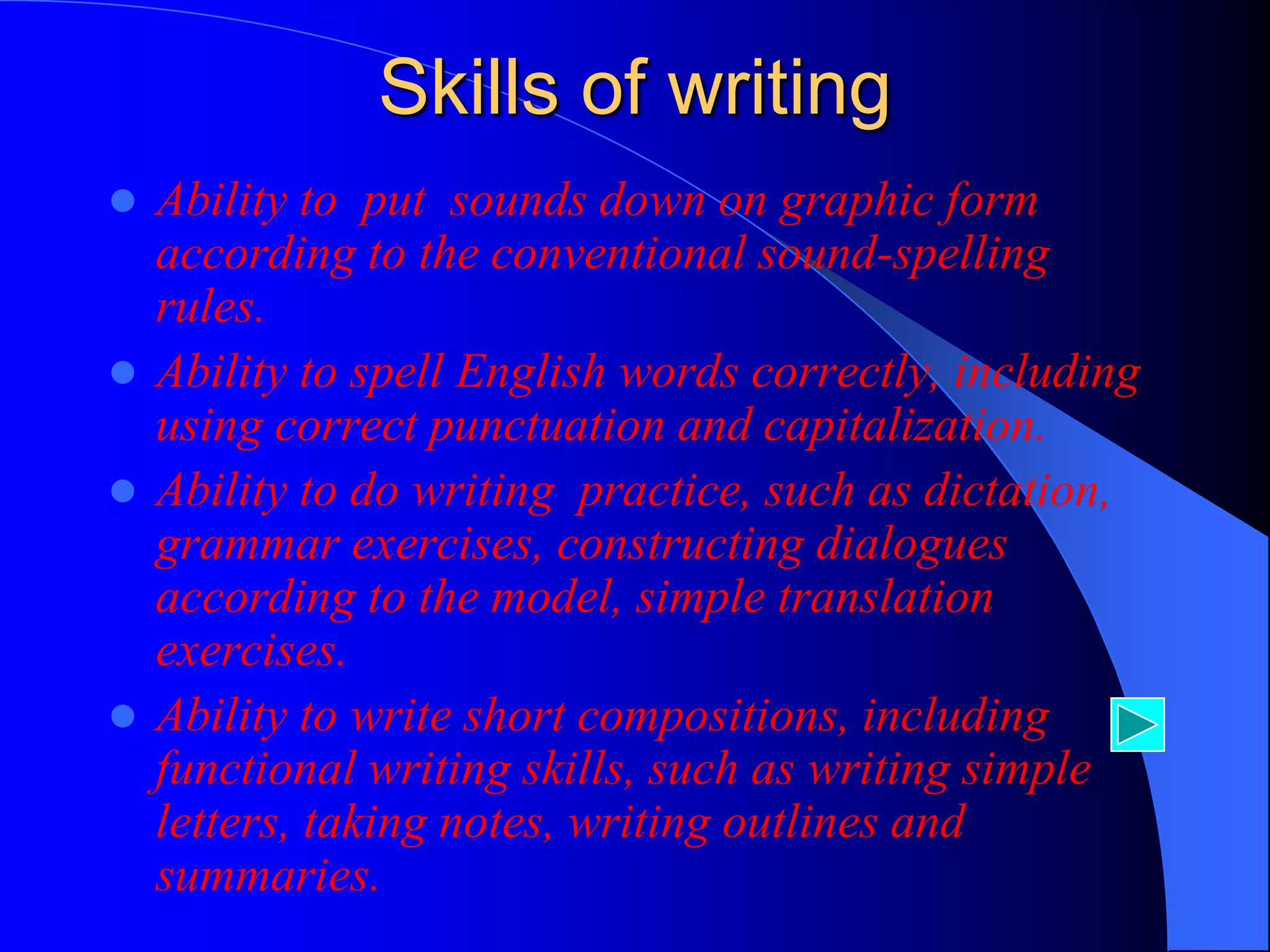14. Developing Writing Skills.ppt