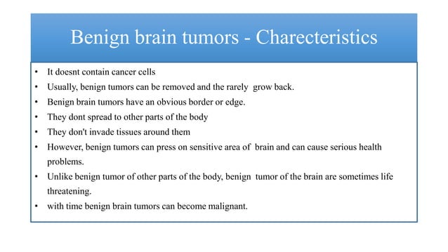 14. Brain Tumour.pptx | Brain and Nervous System Disorders | Diseases and Conditions