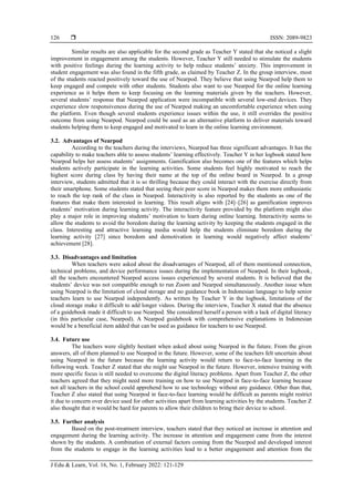 Nearpod use as a learning platform to improve student learning ...
