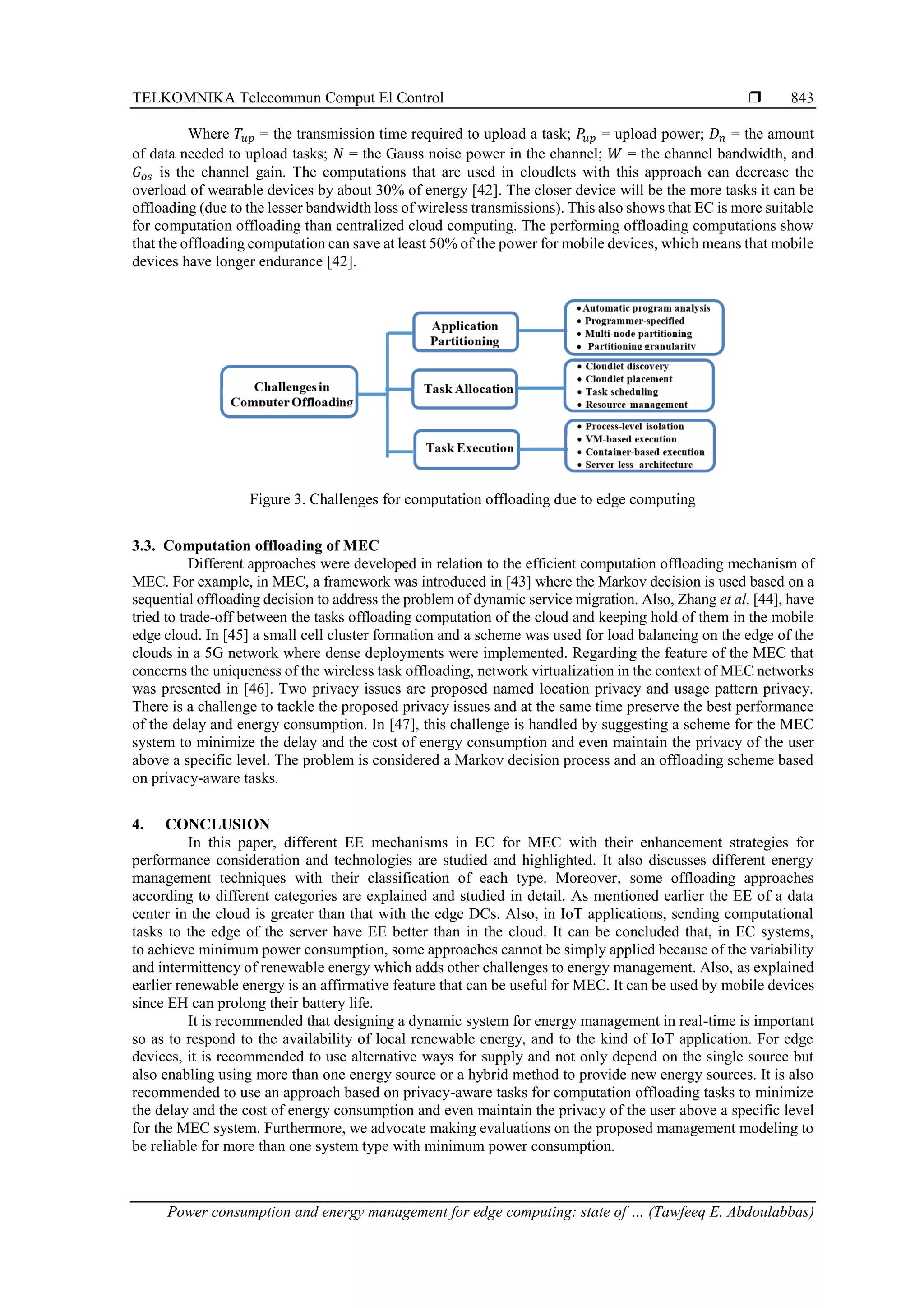Power consumption and energy management for edge computing: state of the art | PDF