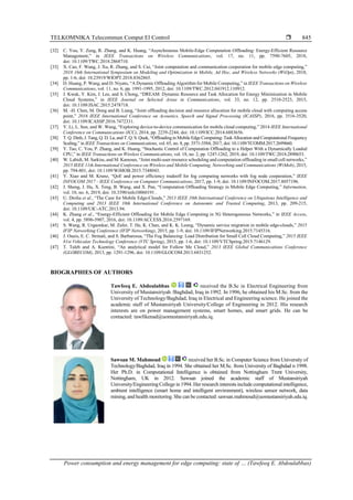 Power consumption and energy management for edge computing: state of the art | PDF