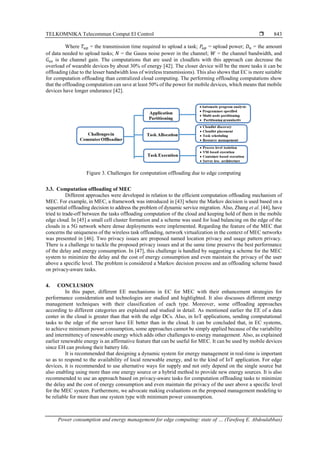 Power consumption and energy management for edge computing: state of the art | PDF
